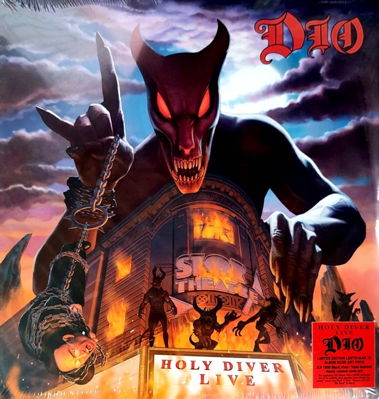 Dio Holy Diver Live 3lp Vinilos Diablitos